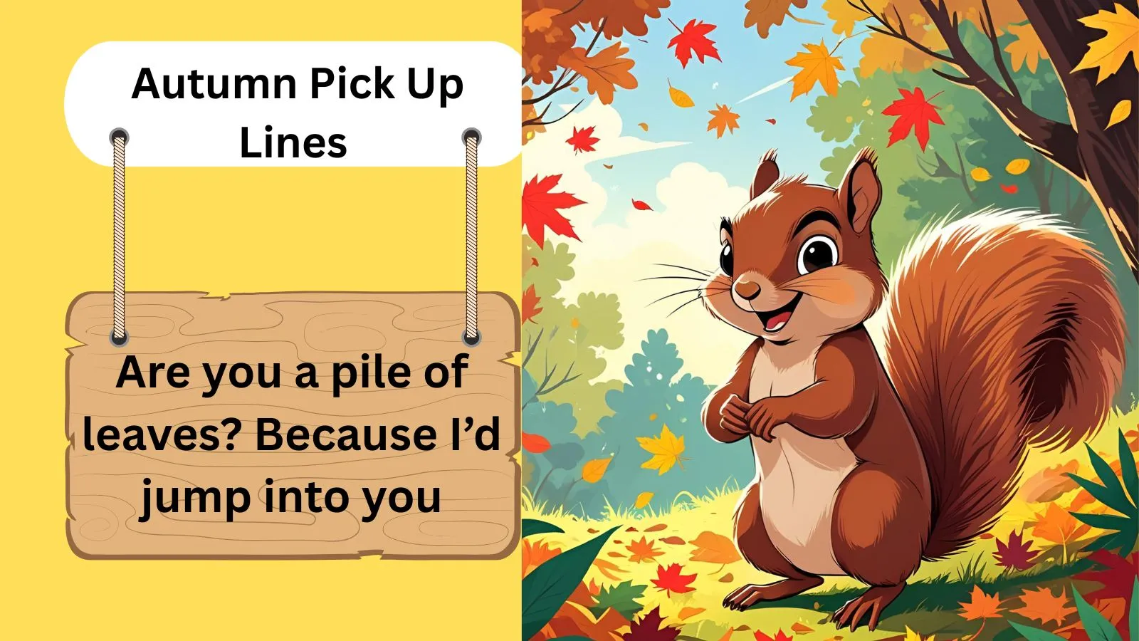 420+ Best, Funny & Romantic Autumn Pick Up Lines For 2025