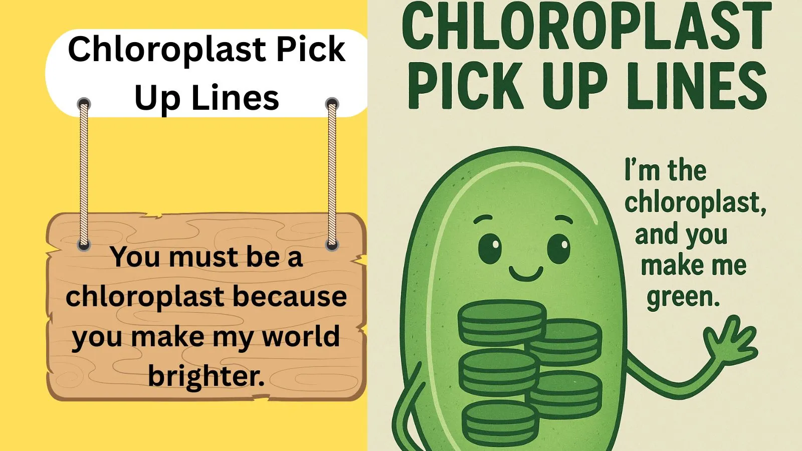 460+ Chloroplast Pick Up Lines Cute, Funny & Cheesy For 2025