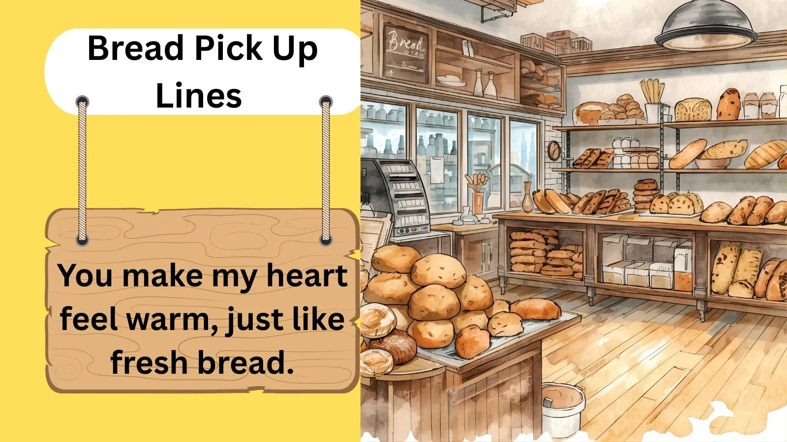 469+ Bread Pick Up Lines Cute, Funny & Cheesy For 2025