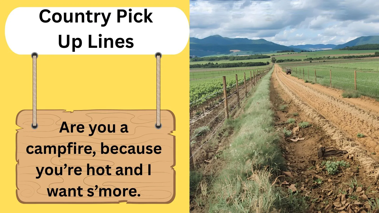 480+ Country Pick Up Lines Cute, Funny & Flirty For 2025