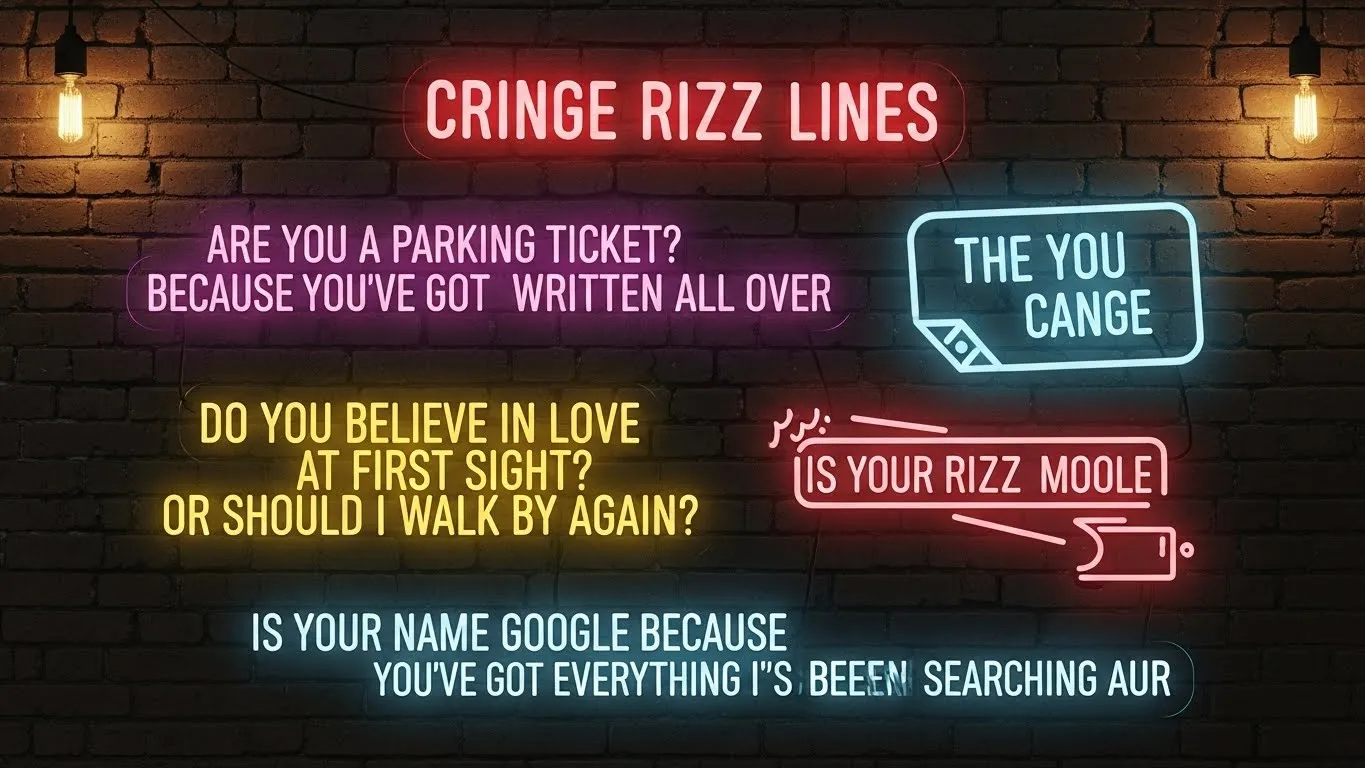 390+ Cringe Rizz Lines That Make You Laugh and Cringe