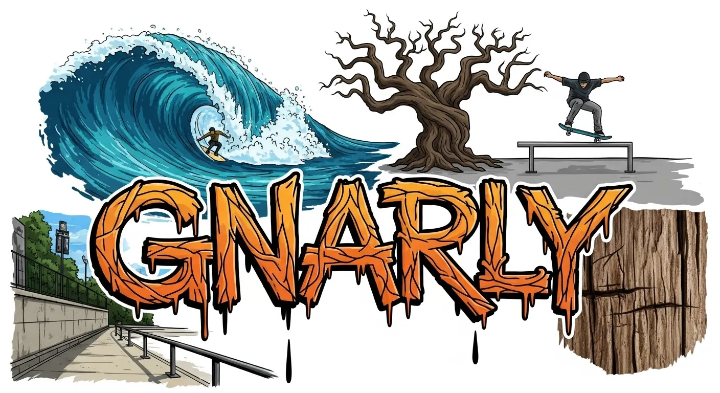 What Does Gnarly Mean? Full Slang Meaning, Vibes, and Real Life Usage 🤙