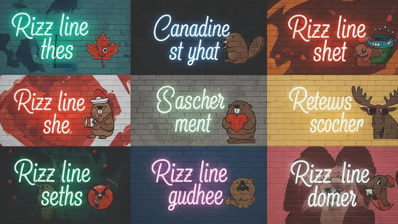 460+🍁 Canadian Rizz Lines That Are Polite and Quietly Attractive