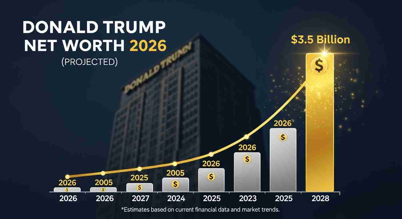 🏆 Donald Trump Net Worth 2026 Latest Wealth, Assets & Income Breakdown